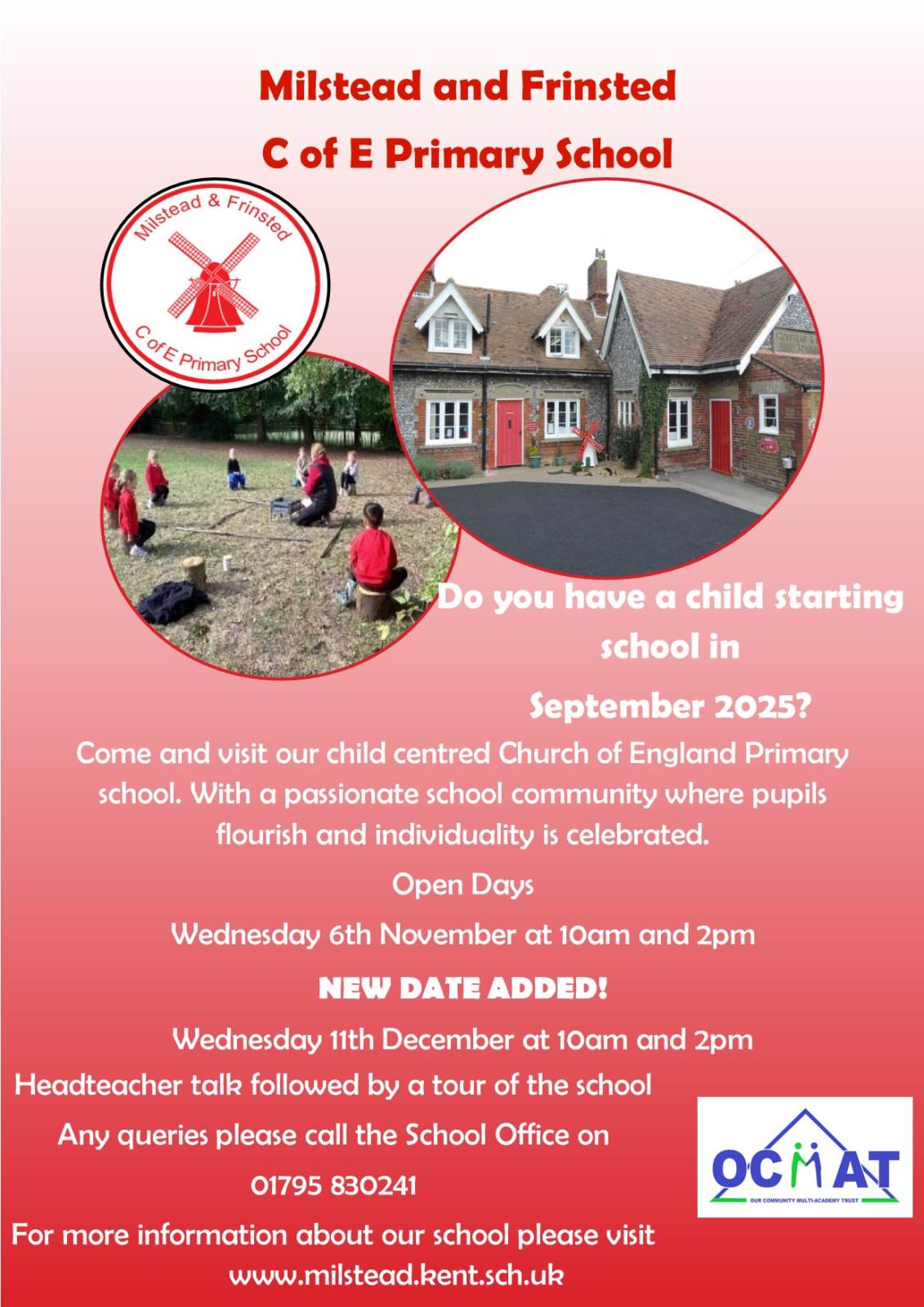Our Community Multi Academy Trust - Our School Open Days